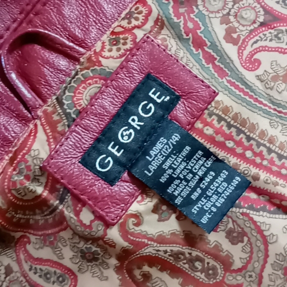 George | Jackets & Coats | George Ladies Genuine Leather Jacket | Poshmark